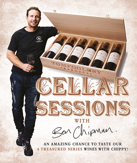 Cellar Session With Chippy – Tomfoolery Wines
